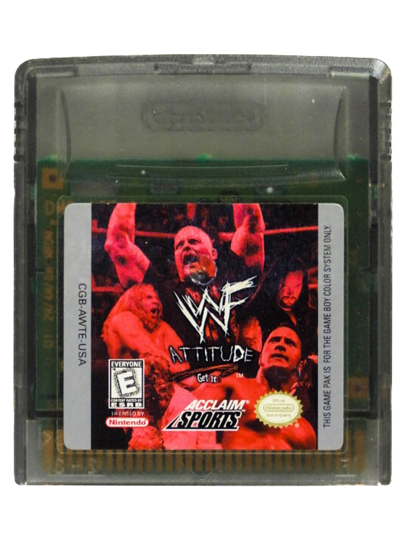 WWF Attitude (Nintendo Game Boy Color / GBC) – Retro MTL
