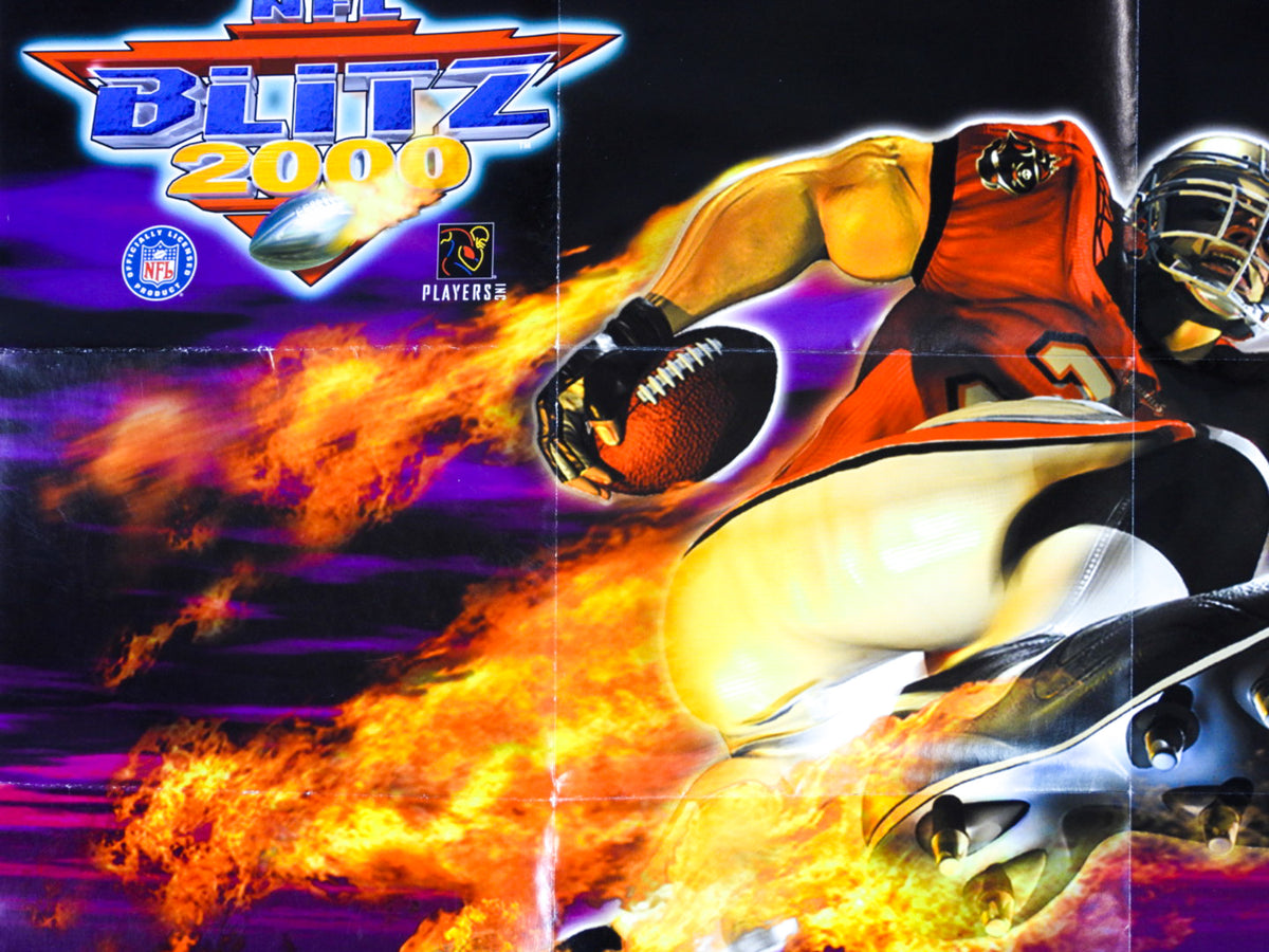 NFL Blitz 2000 [Poster] (Nintendo 64 / N64) – Retro MTL