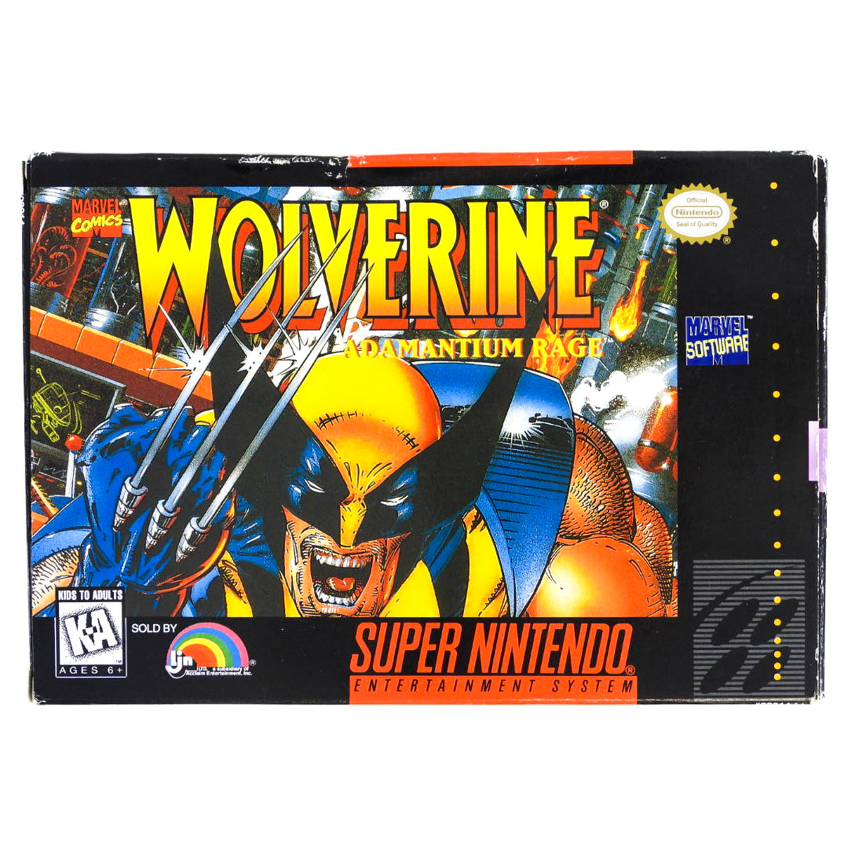 Wolverine Adamantium Rage (Super Nintendo / SNES) – RetroMTL