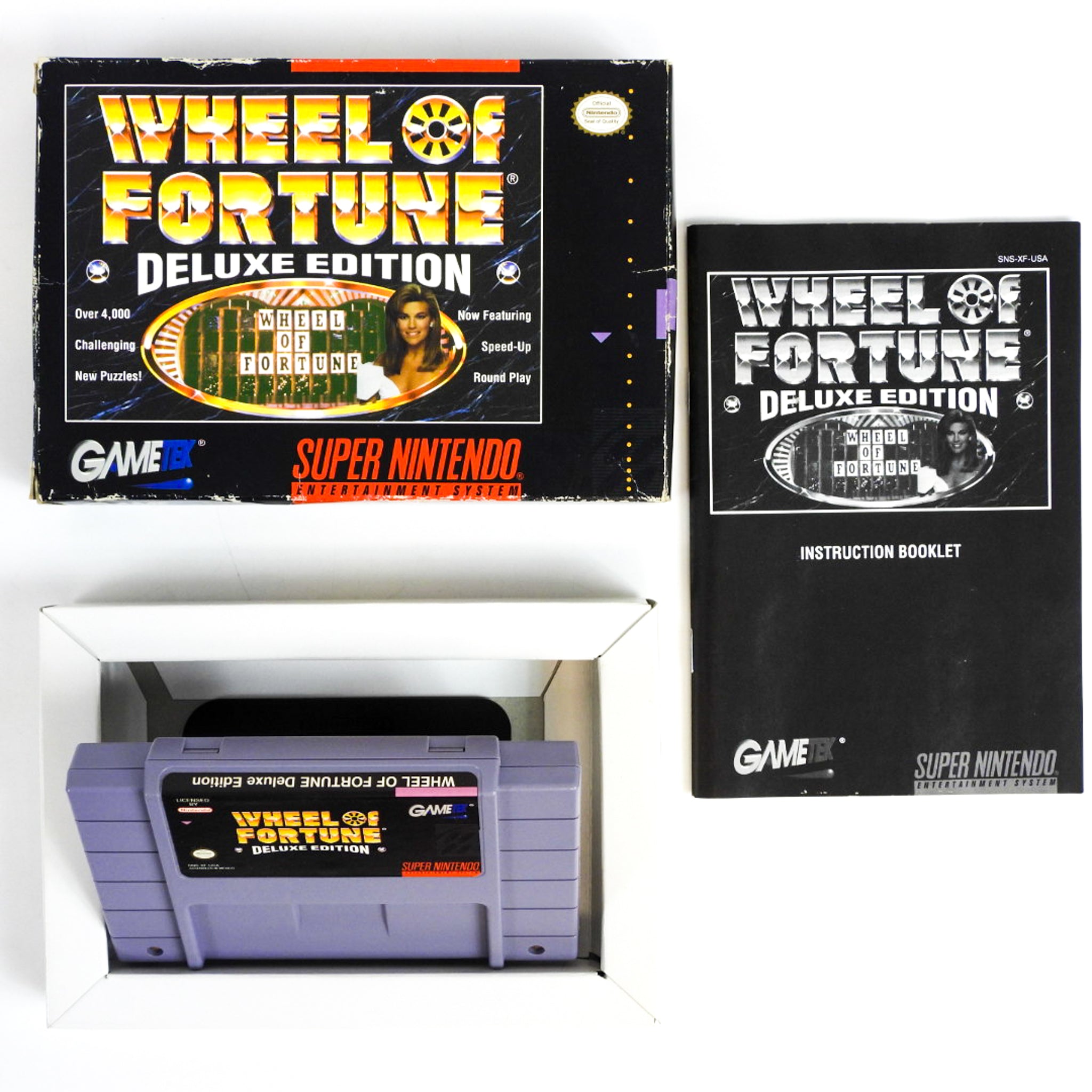 Wheel of Fortune Deluxe Edition (Super Nintendo / SNES) – Retro MTL