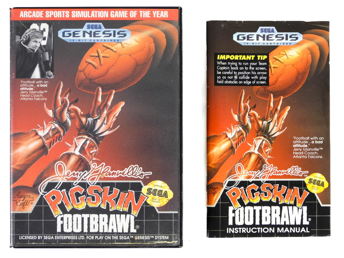 Jerry Glanville's Pigskin Footbrawl (Sega Genesis) – Retro MTL