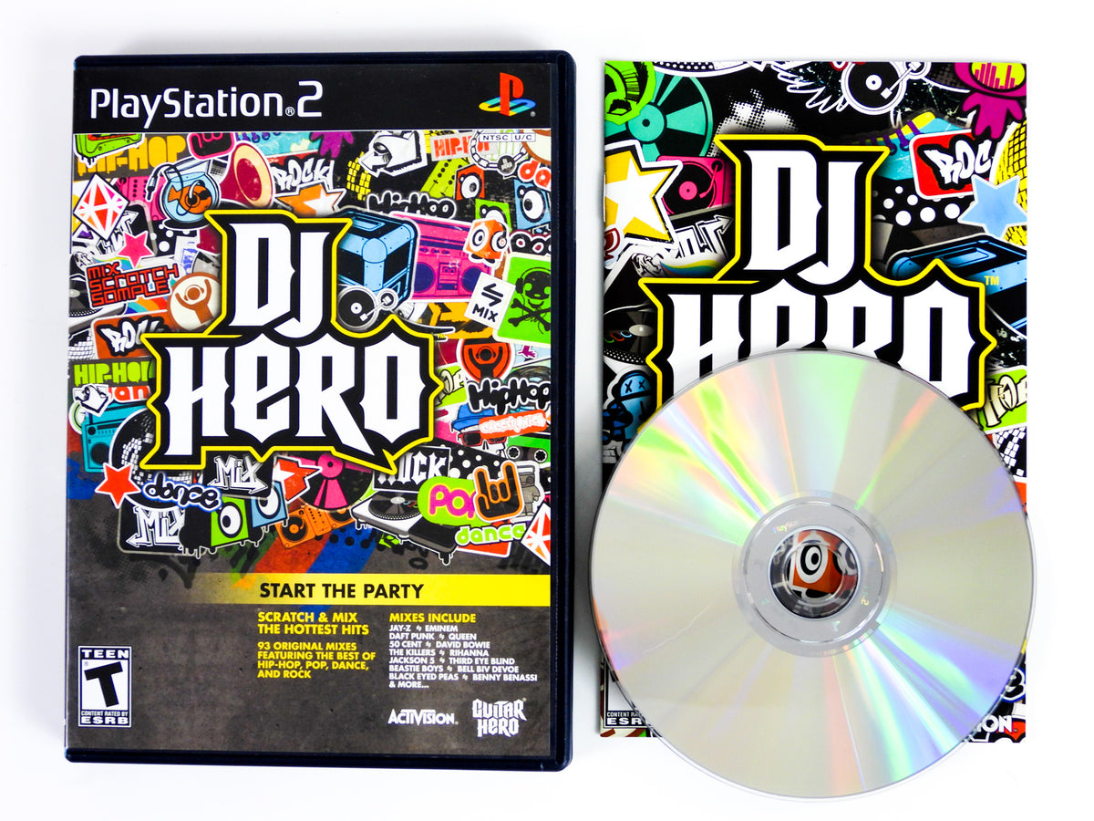 DJ Hero [Turntable Bundle] (Playstation 2 / PS2) – RetroMTL