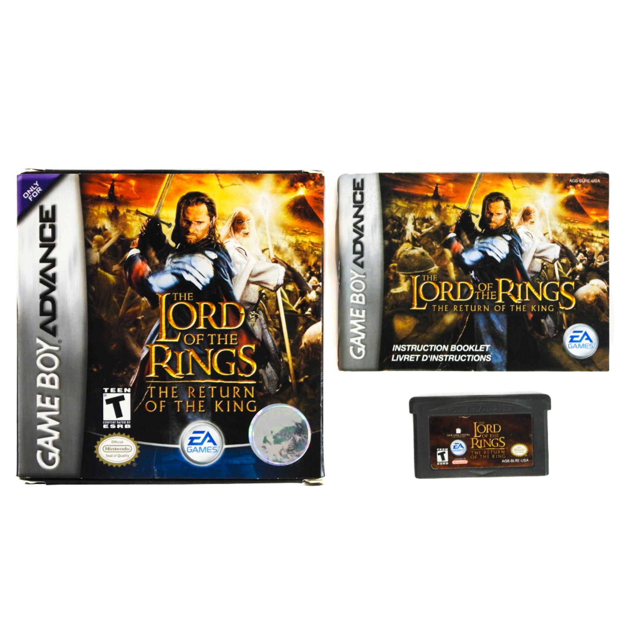 Lord Of The Rings: Return Of The King (Nintendo Game Boy Advance / GBA ...