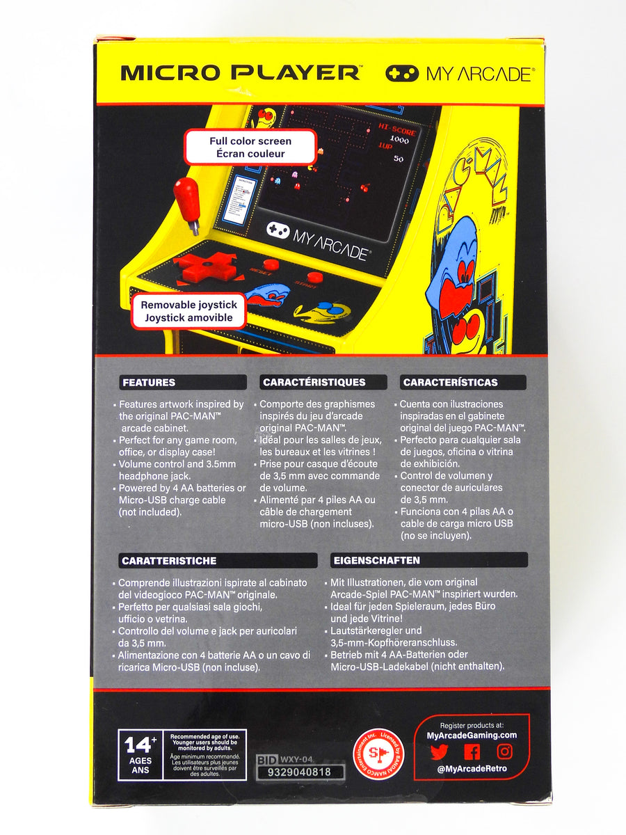 Pac-Man Mini Arcade [My Arcade] – RetroMTL