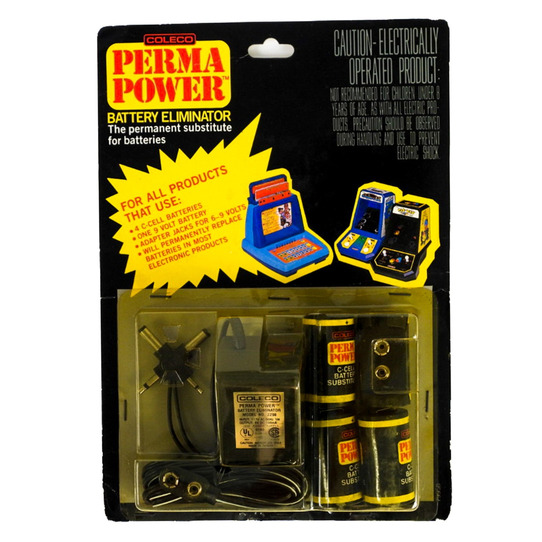 Coleco Handheld Perma Power Battery Eliminator – Retro MTL