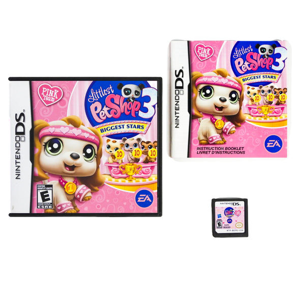 Littlest Pet Shop 3: Biggest Stars: Pink Team (Nintendo DS) – RetroMTL