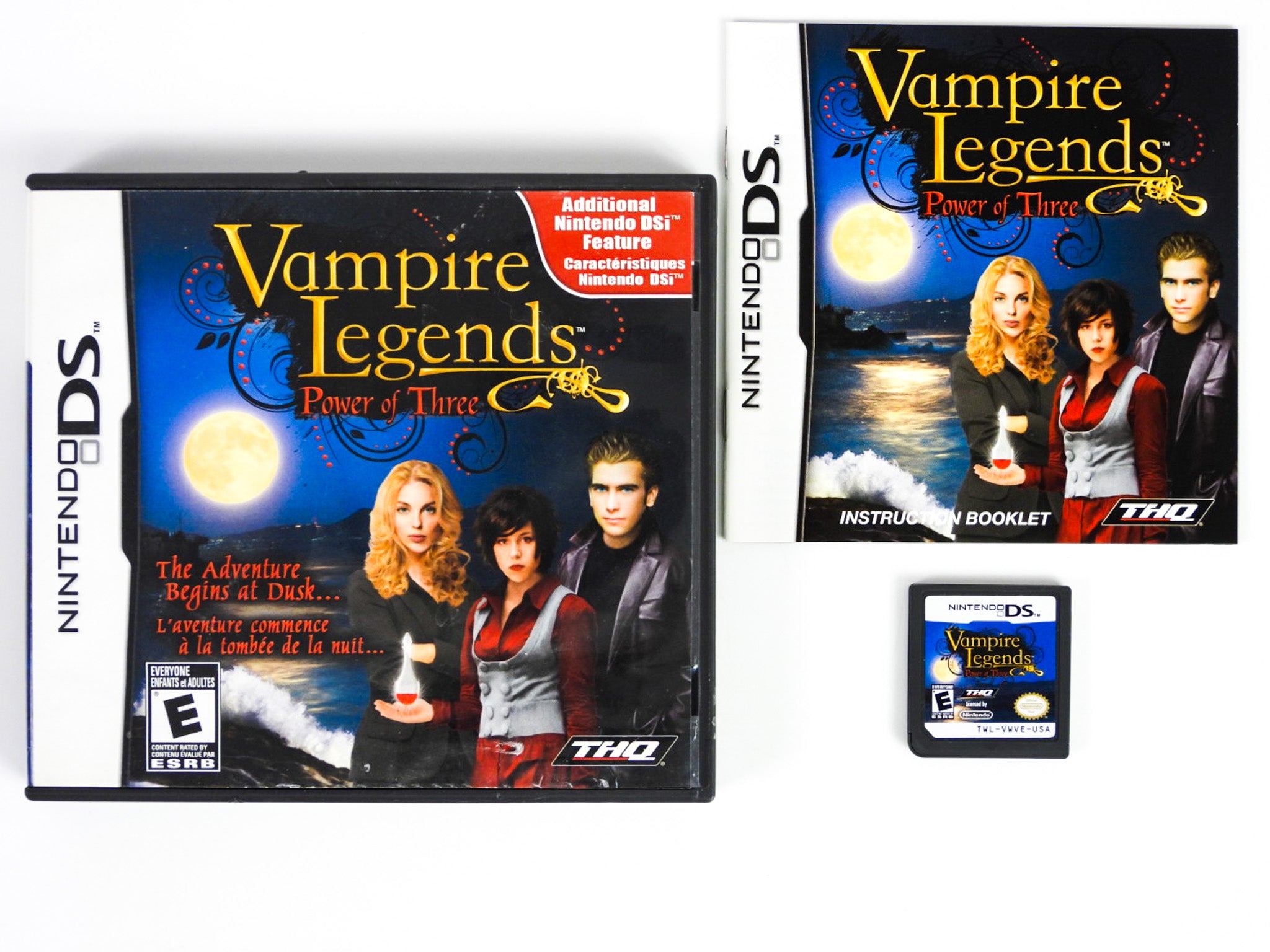 Vampire Legends: Power Of Three (Nintendo DS) – Retro MTL