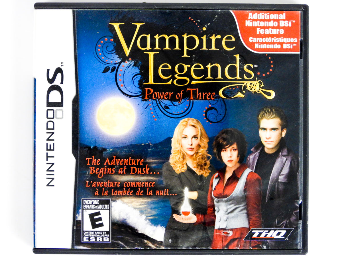 Vampire Legends: Power Of Three (Nintendo DS) – RetroMTL