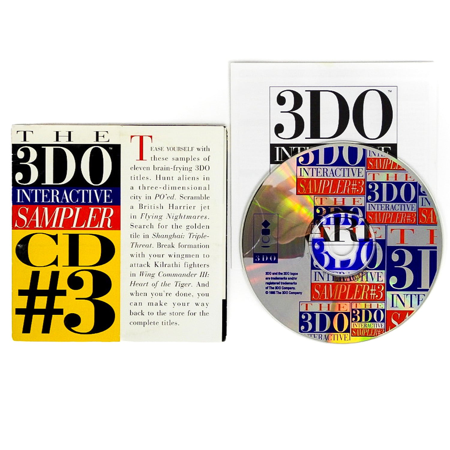 3DO Interactive Sampler CD #3 (3DO) – Retro MTL