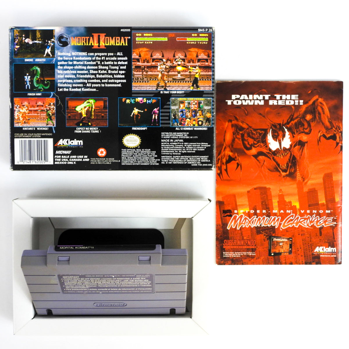 Mortal Kombat II 2 (Super Nintendo / SNES) – Retro MTL