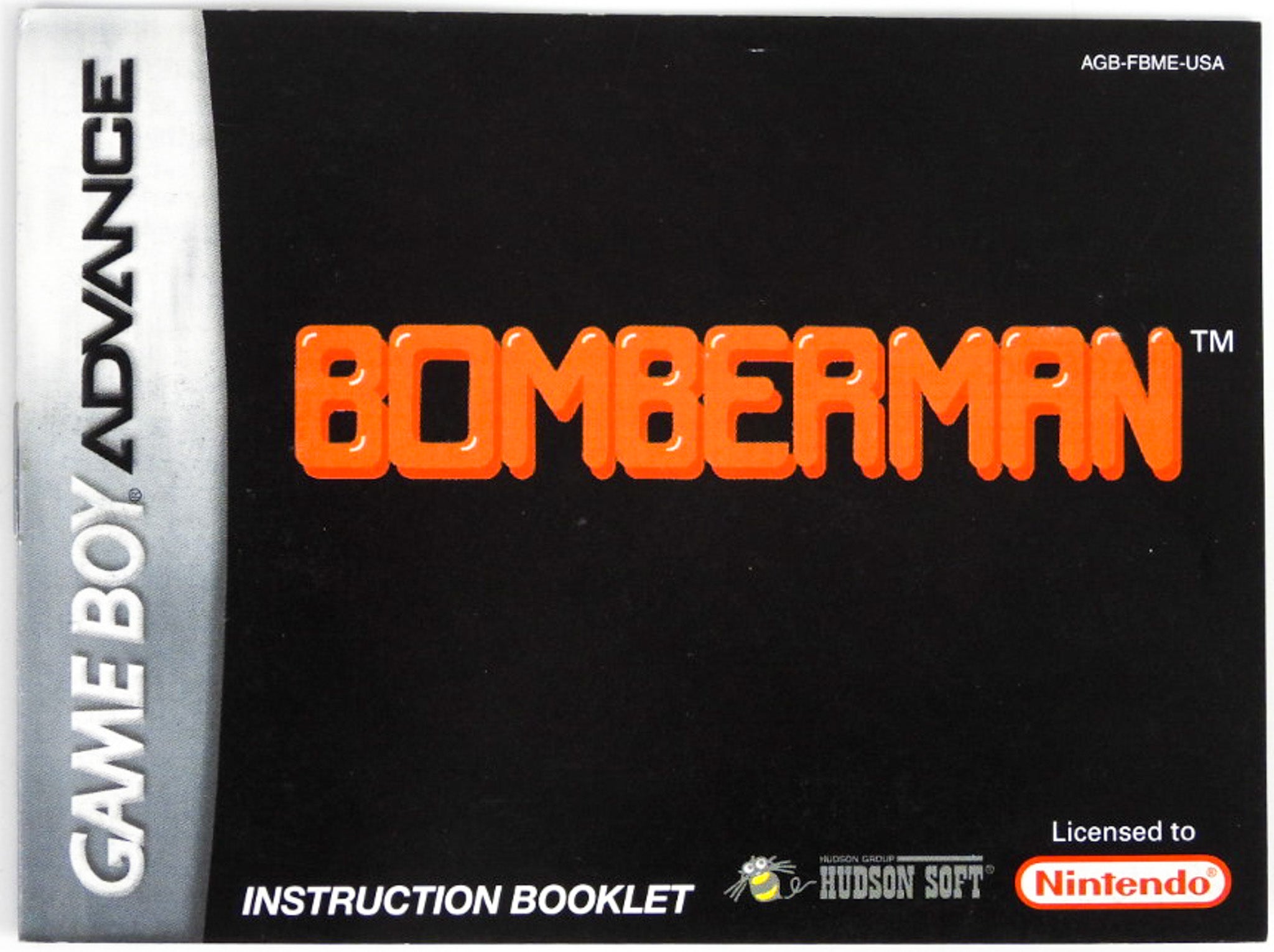 Bomberman [Classic NES Series] [Manual] (Nintendo Game Boy Advance / G ...