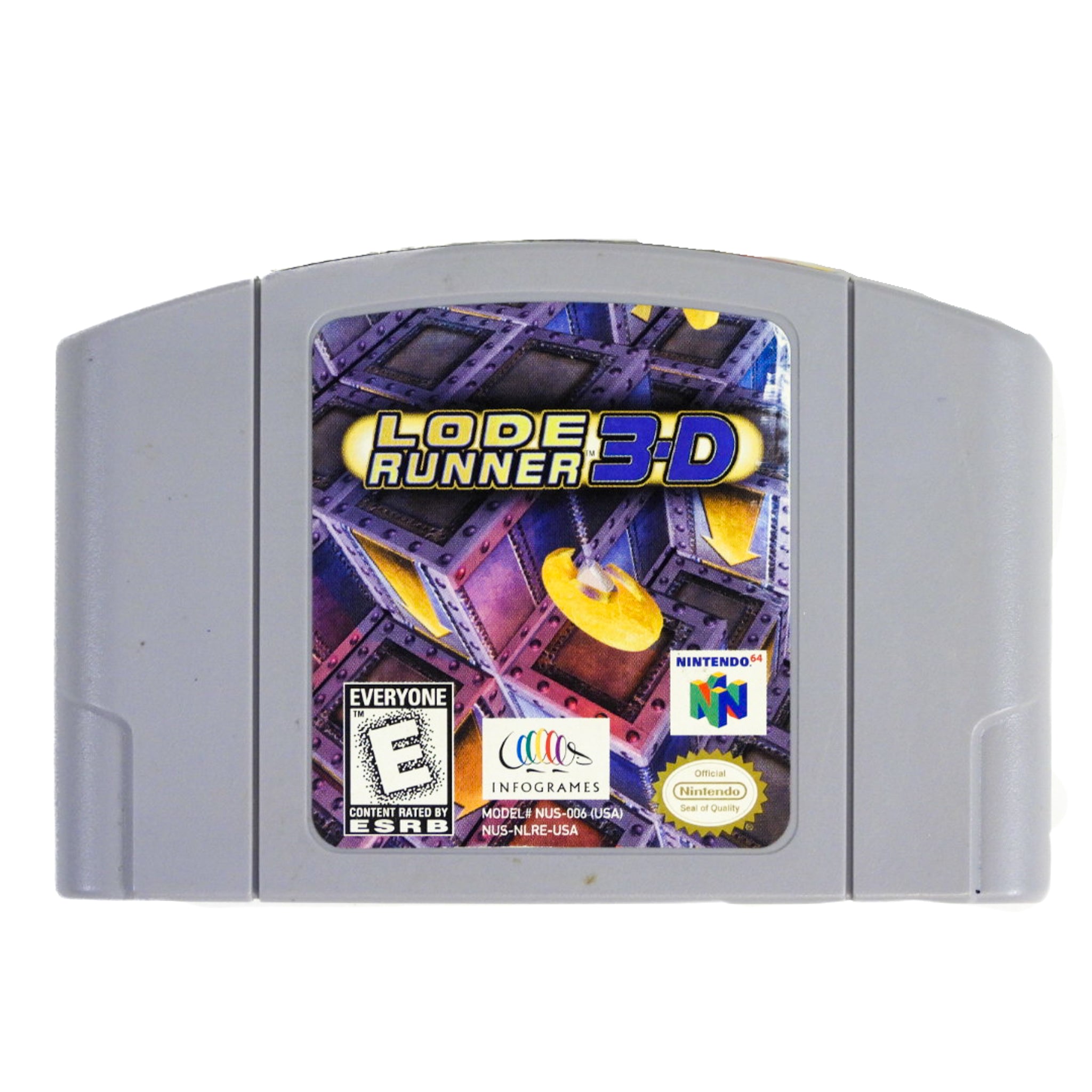 Lode Runner 3D (Nintendo 64 / N64) – Retro MTL