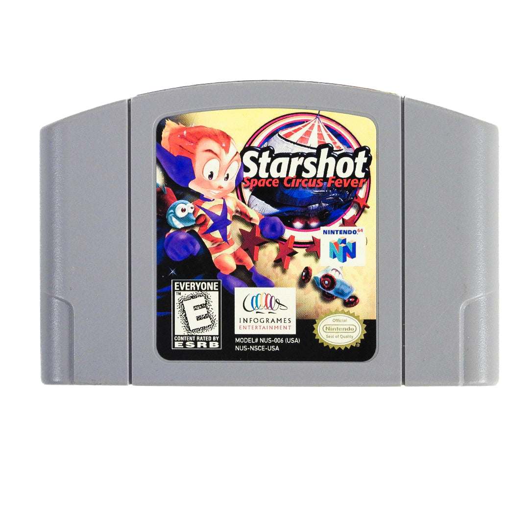 Starshot Space Circus Fever (Nintendo 64 / N64) – Retro MTL