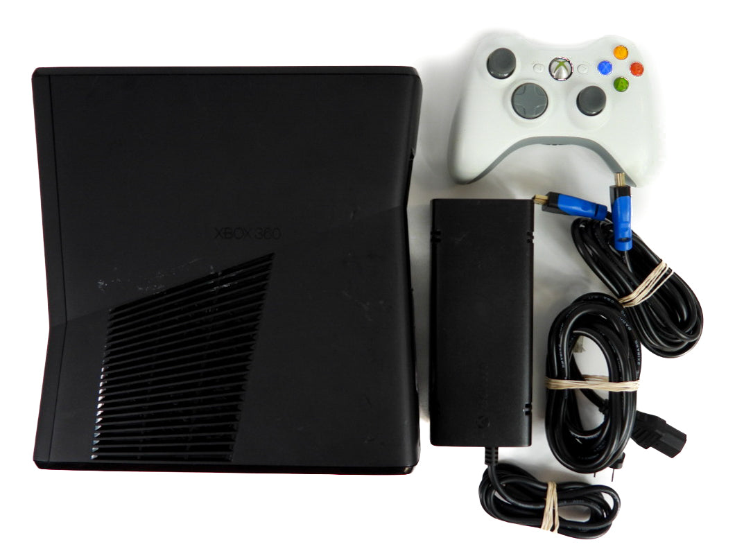 Xbox 360 System Slim 4 GB Black with Unassorted Controller – RetroMTL