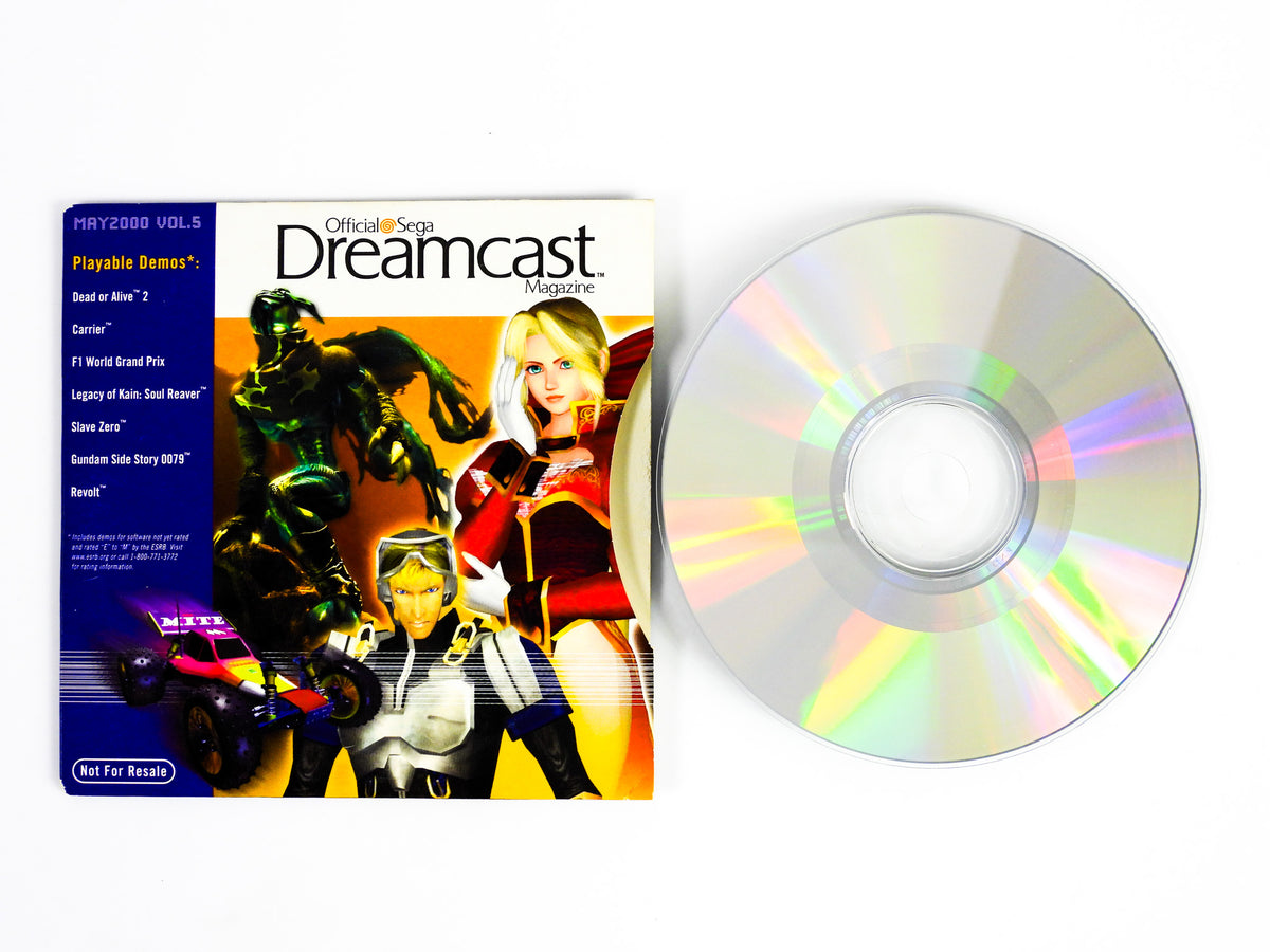 Official Sega Dreamcast Magazine Disc Volume 5 [May 2000] (Sega Dreamc ...