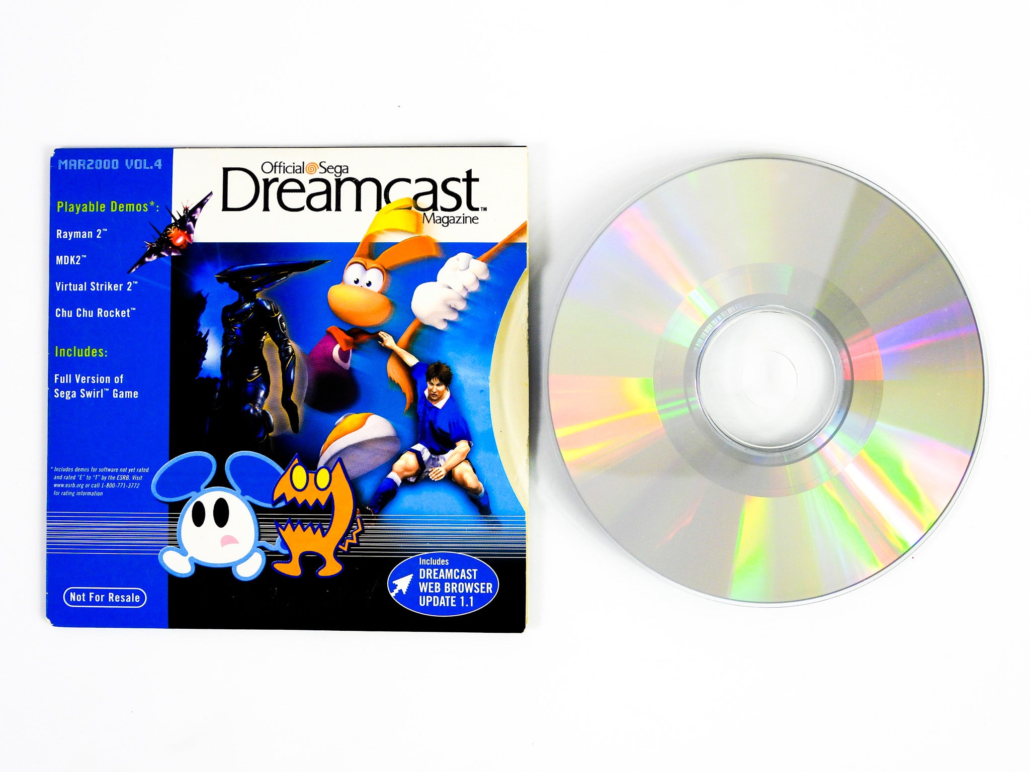 Official Sega Dreamcast Magazine Disc Volume 4 [March 2000] (Sega Drea ...