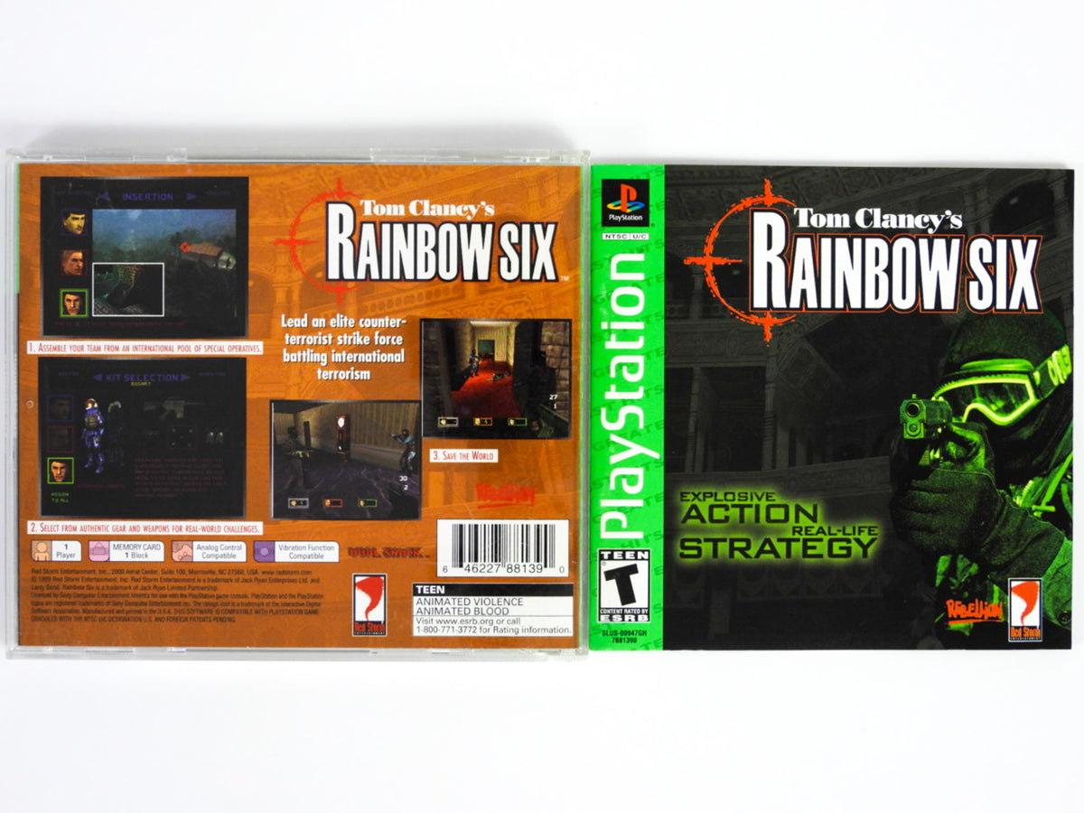 Rainbow Six [Greatest Hits] (Playstation / PS1) – RetroMTL