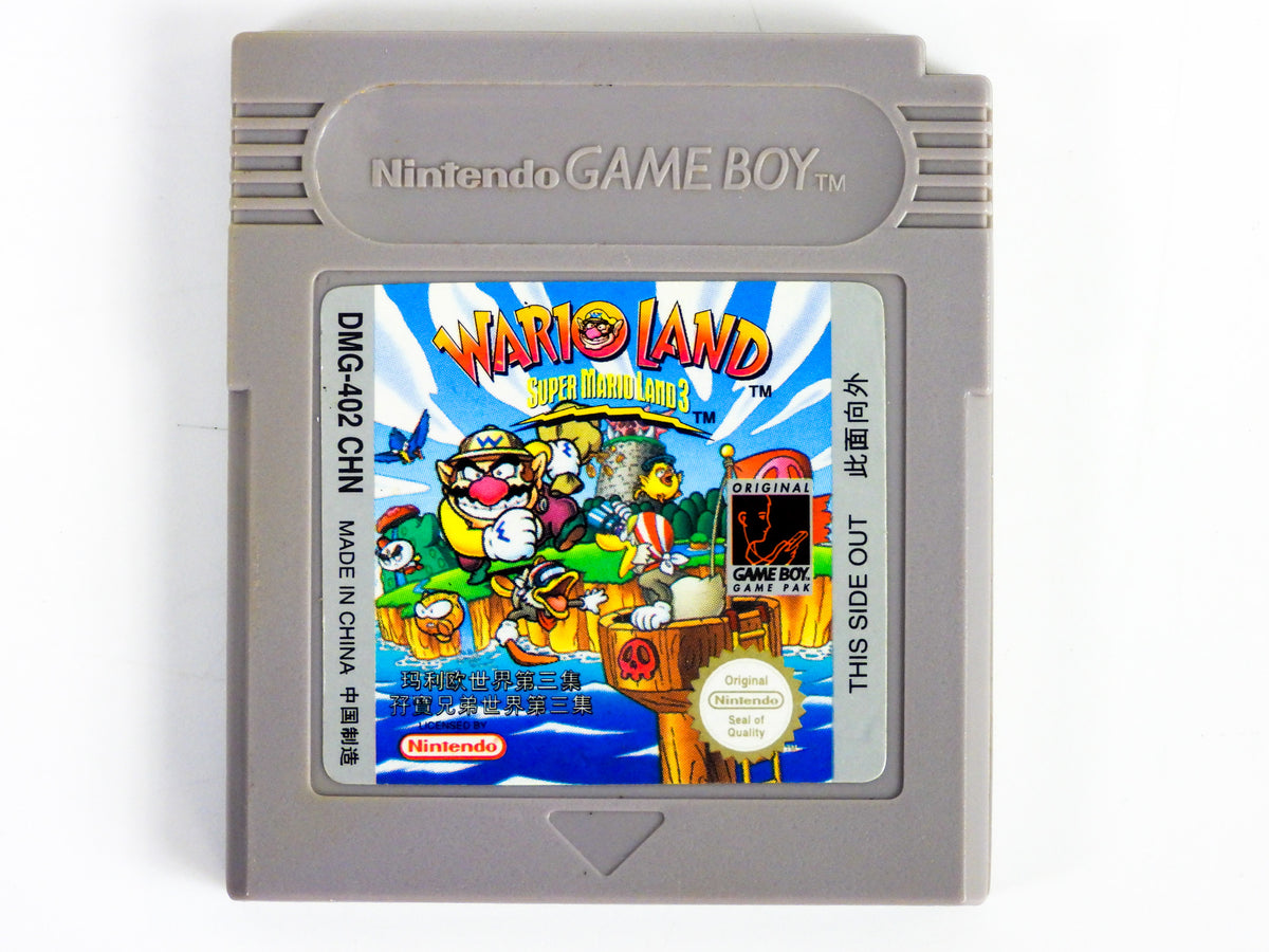 Wario Land: Super Mario Land 3 [Chinese Version] (Game Boy) – Retro MTL