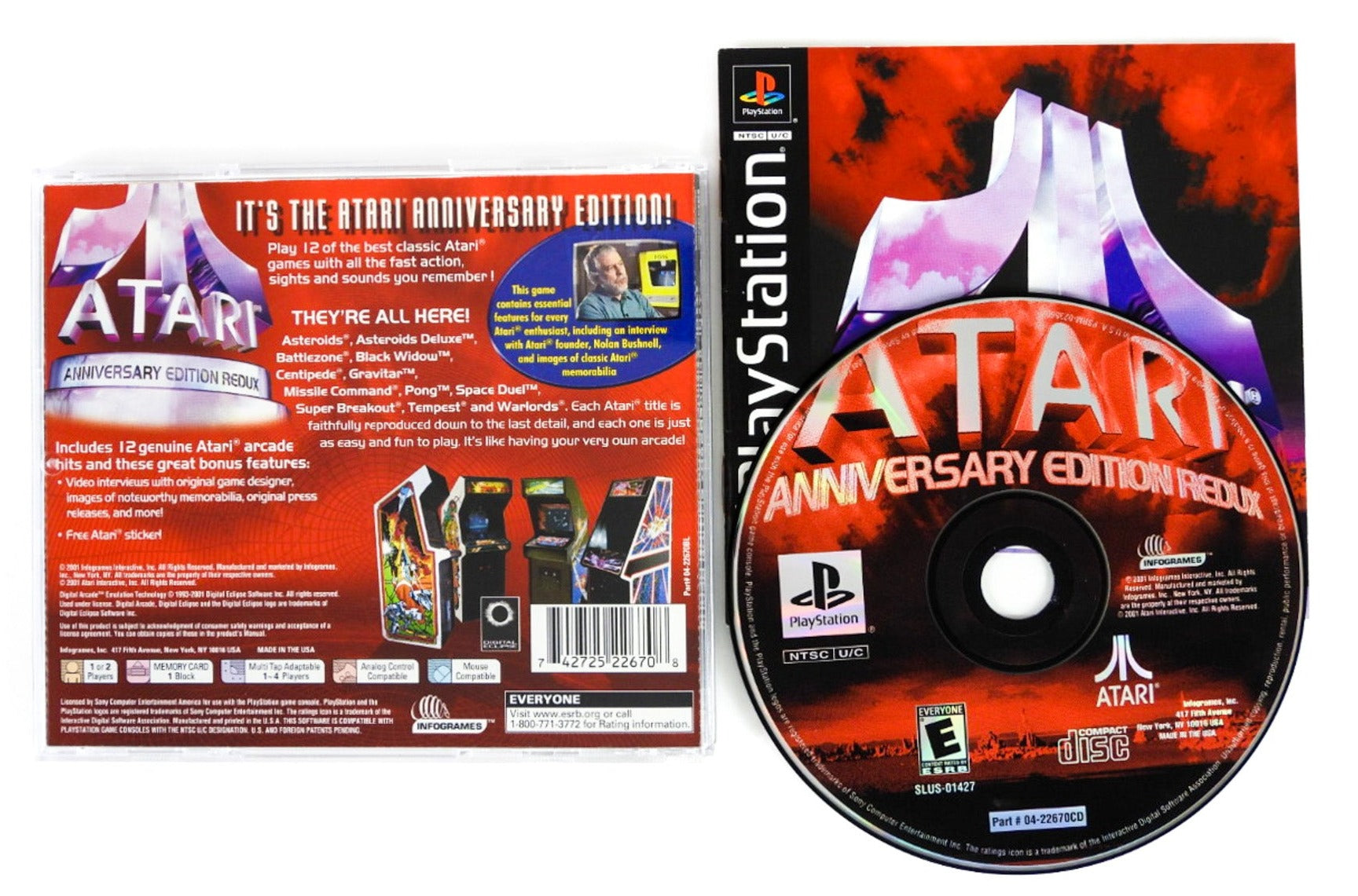 Atari Anniversary Edition Redux (PlayStation / PS1) – Retro MTL