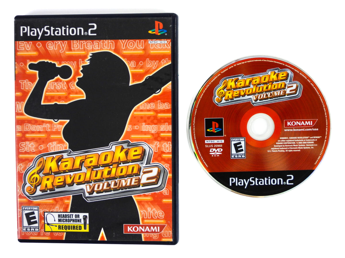 Karaoke Revolution 2 (PlayStation 2 / PS2) – Retro MTL