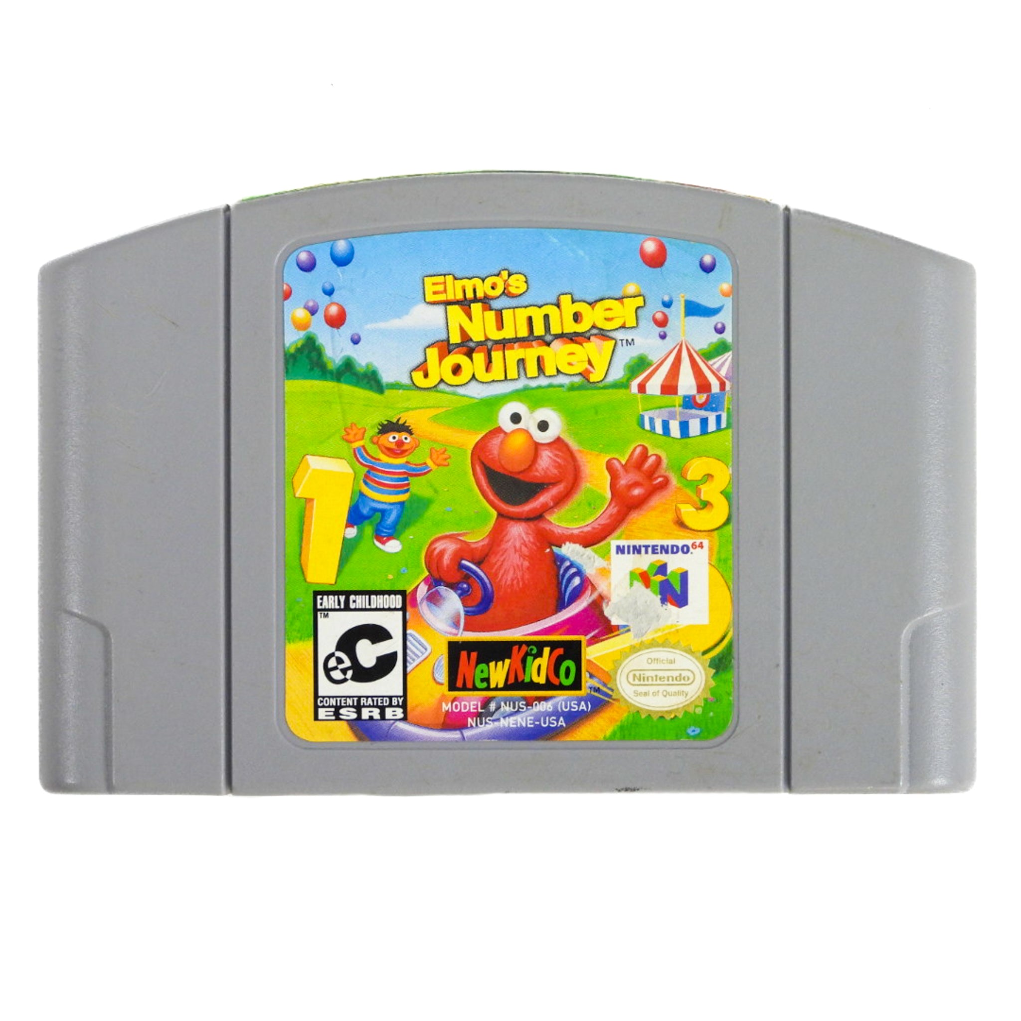 Elmo's Number Journey (Nintendo 64 / N64) – Retro MTL