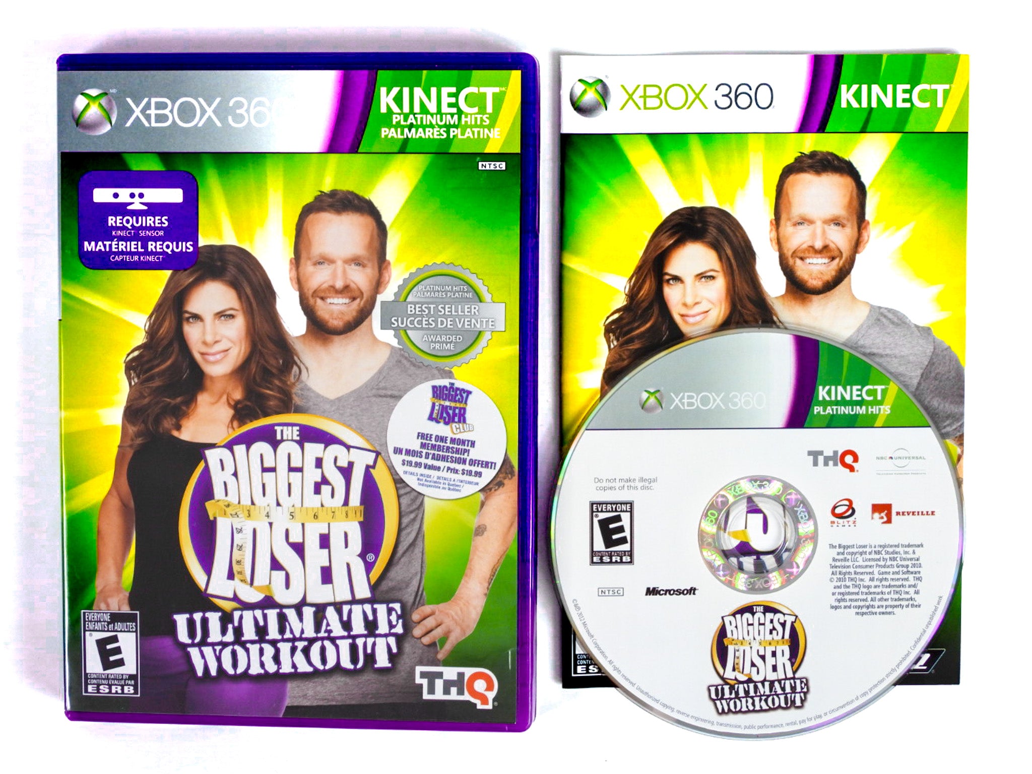Biggest Loser: Ultimate Workout [Platinum Hits] (Xbox 360) – Retro MTL