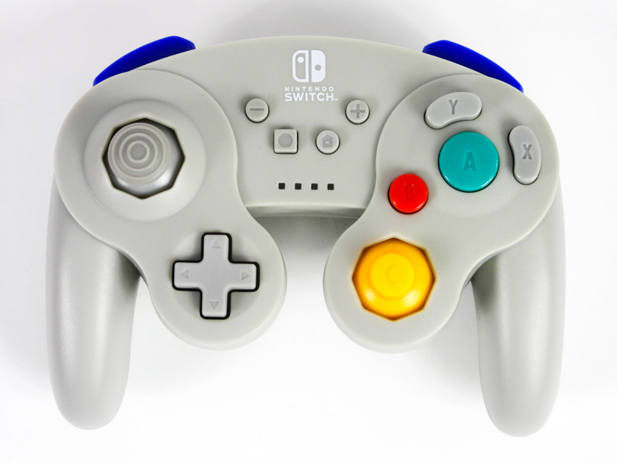 Gray Wireless GameCube Style Controller [PowerA] (Nintendo Switch ...