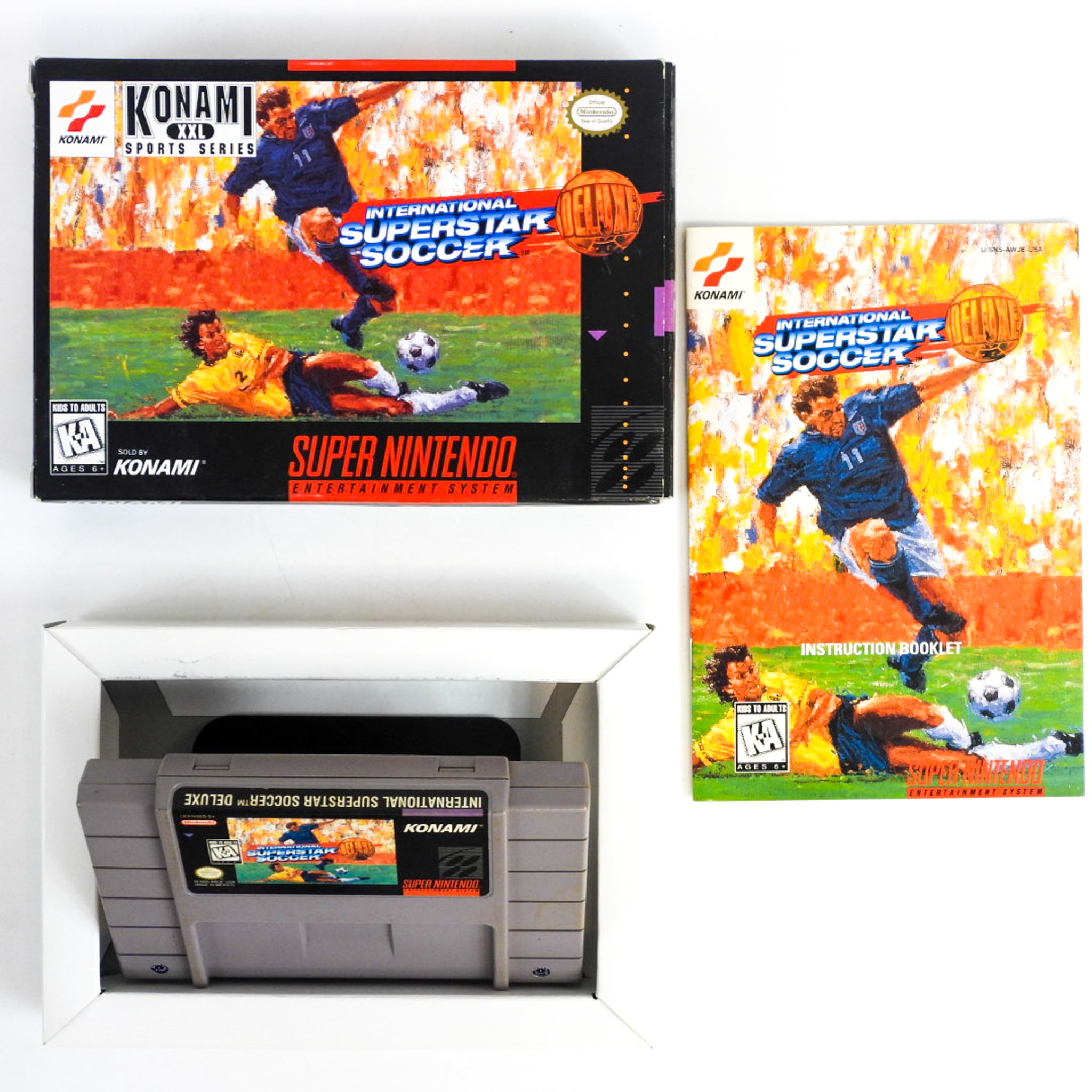 International Superstar Soccer Deluxe (Super Nintendo / SNES) – RetroMTL