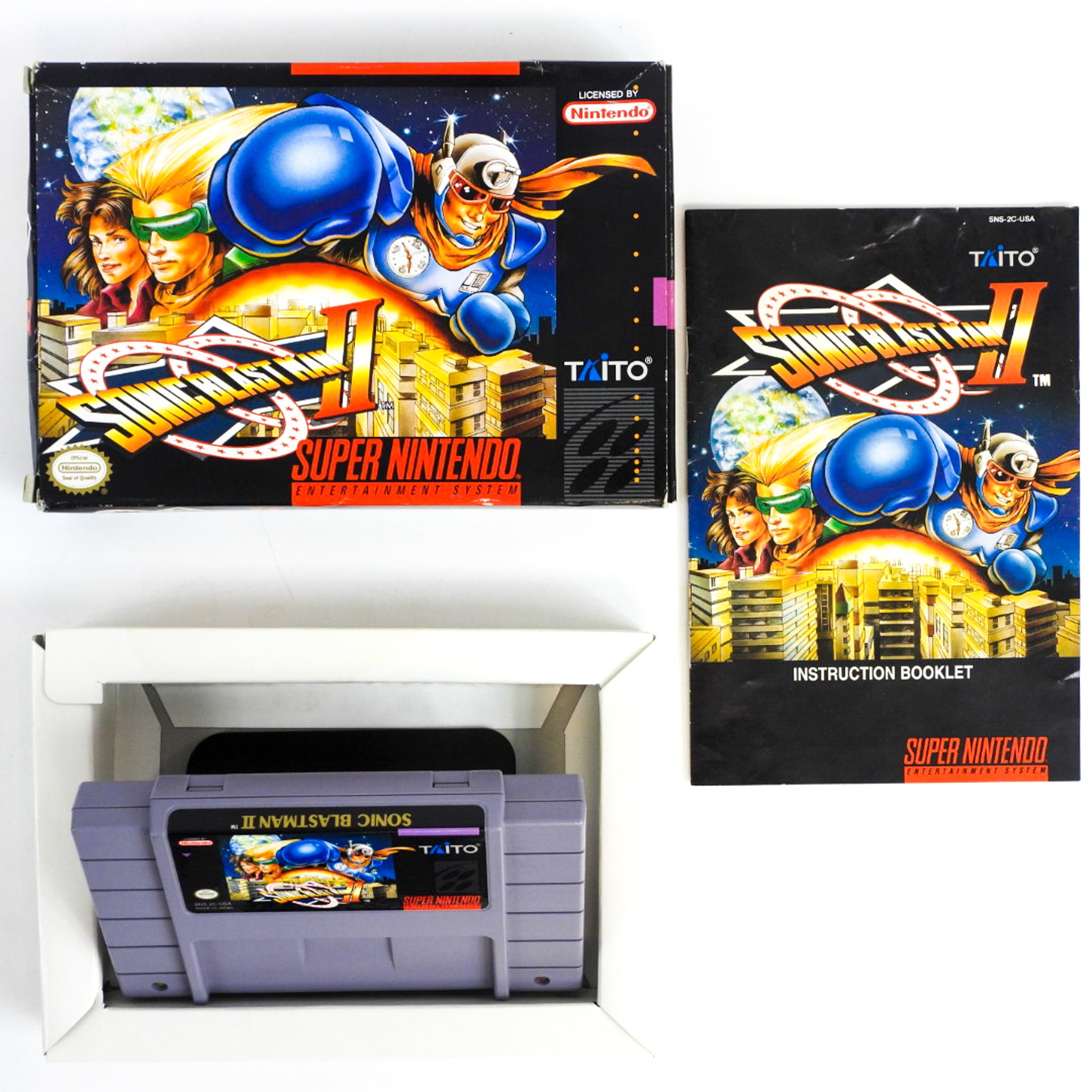 Sonic Blast Man 2 (Super Nintendo / SNES) – Retro MTL
