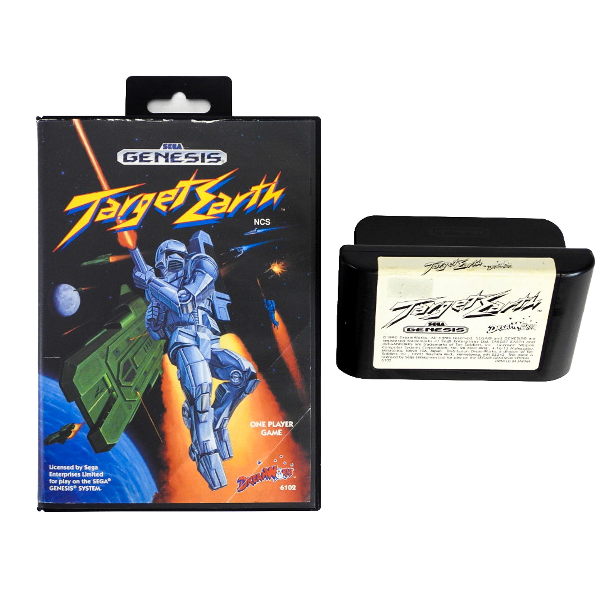 Target Earth (Sega Genesis) – Retro MTL