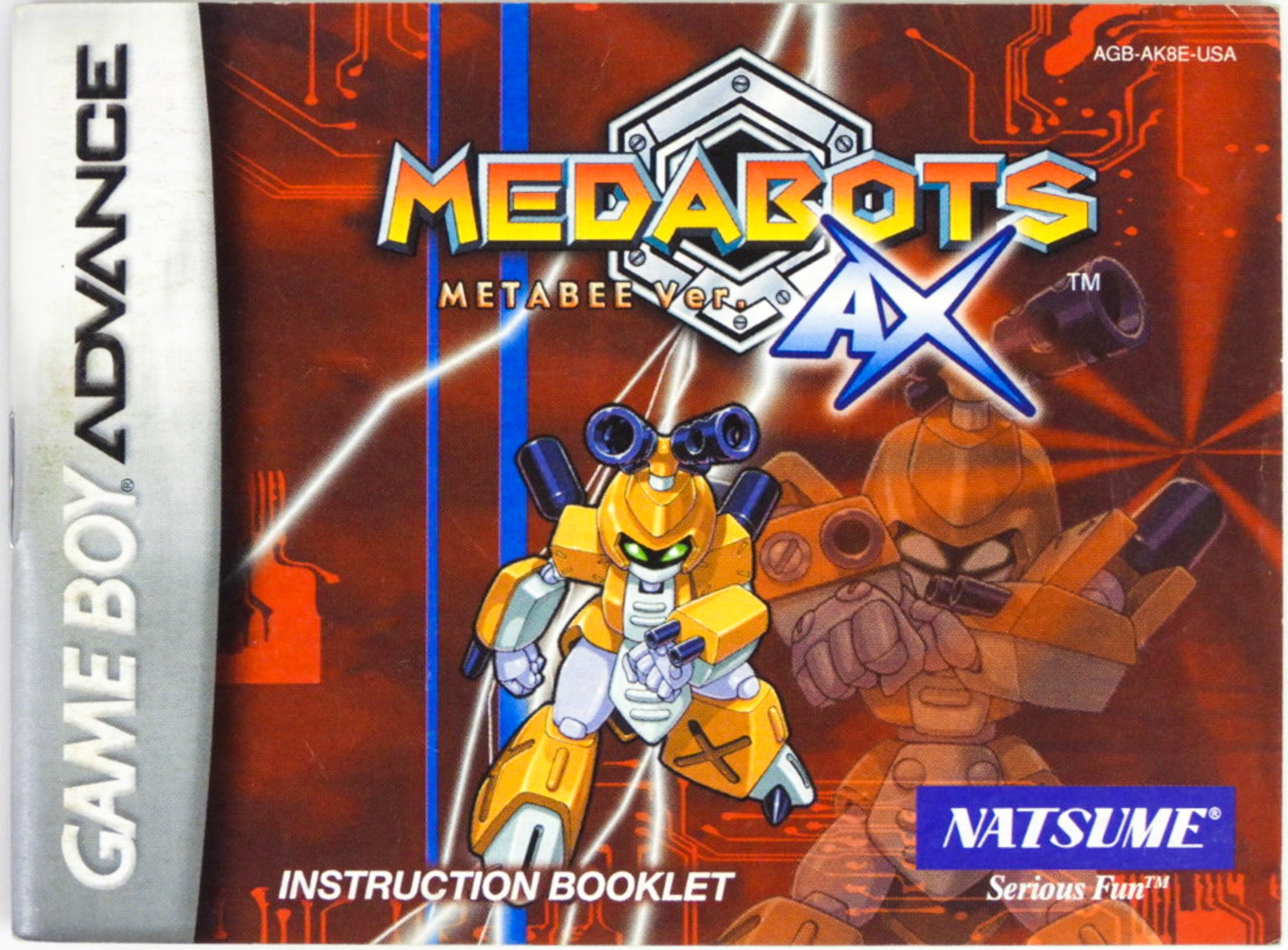 Medabots AX: Metabee [Manual] (Nintendo Game Boy Advance / GBA) – Retro MTL