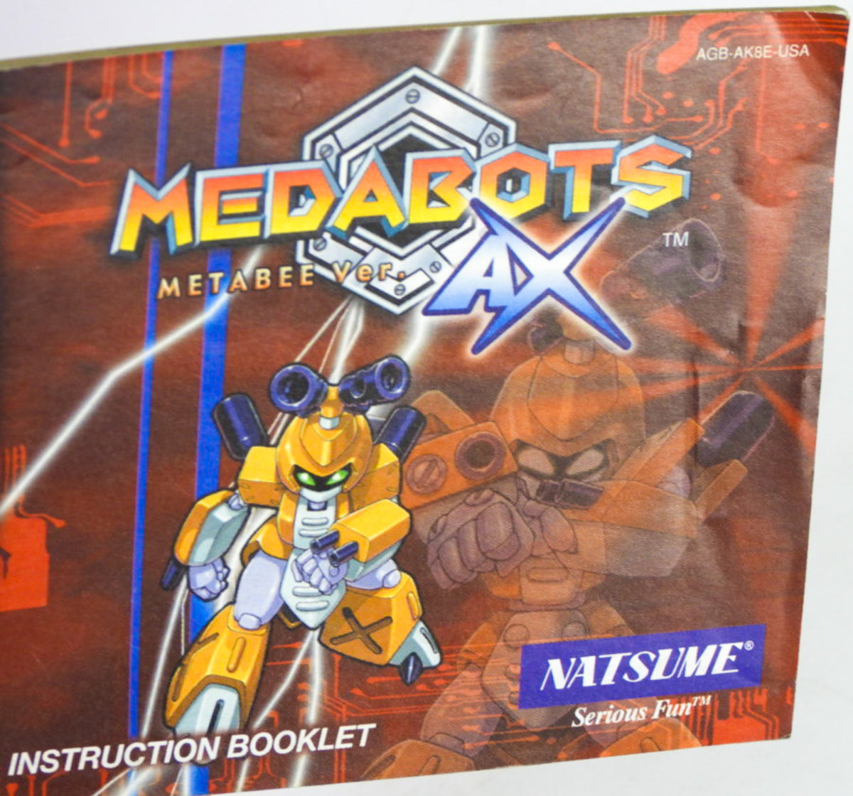 Medabots AX: Metabee [Manual] (Game Boy Advance / GBA) – RetroMTL