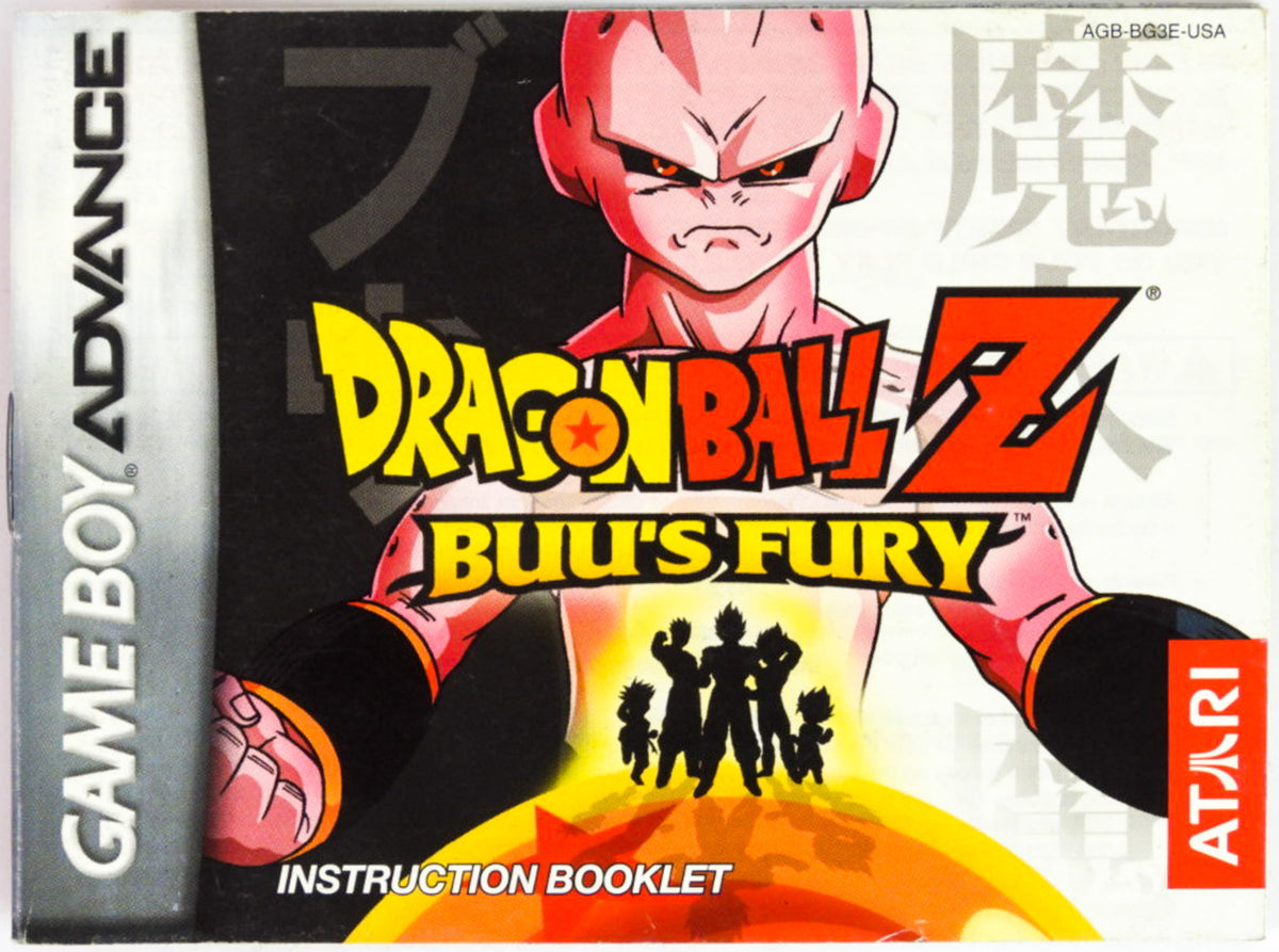 Dragon Ball Z Buu's Fury [Manual] (Game Boy Advance / GBA) – Retro MTL