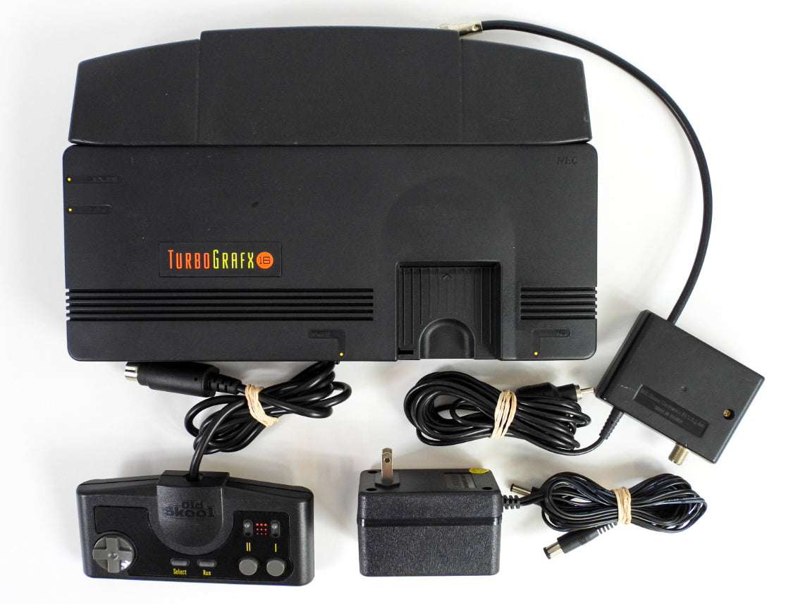 TurboGrafx-16 System with Unofficial Controller – RetroMTL