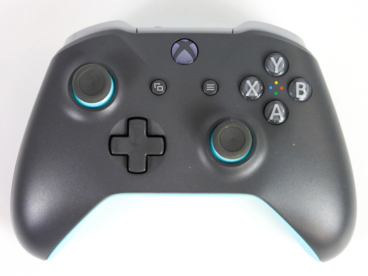 Grey & Blue Xbox One Wireless Controller (Xbox One) – Retro MTL