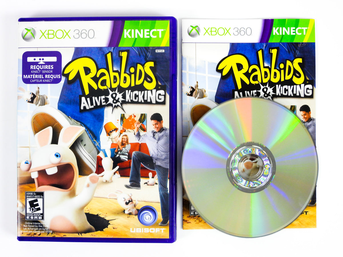 Rabbids: Alive & Kicking [Kinect] (Xbox 360) – Retro MTL