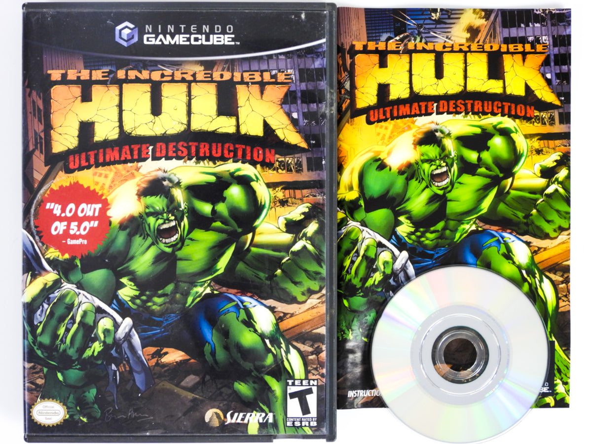 The Incredible Hulk Ultimate Destruction (Nintendo Gamecube) – RetroMTL