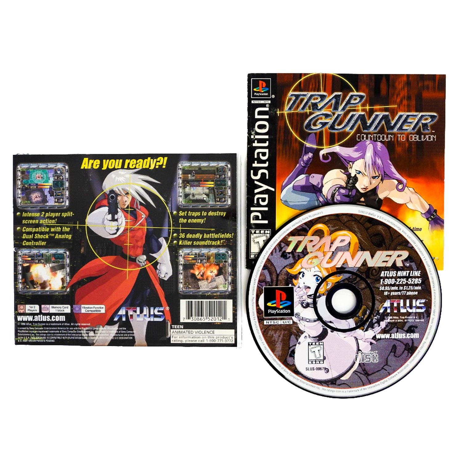 Trap Gunner (PlayStation / PS1) – Retro MTL