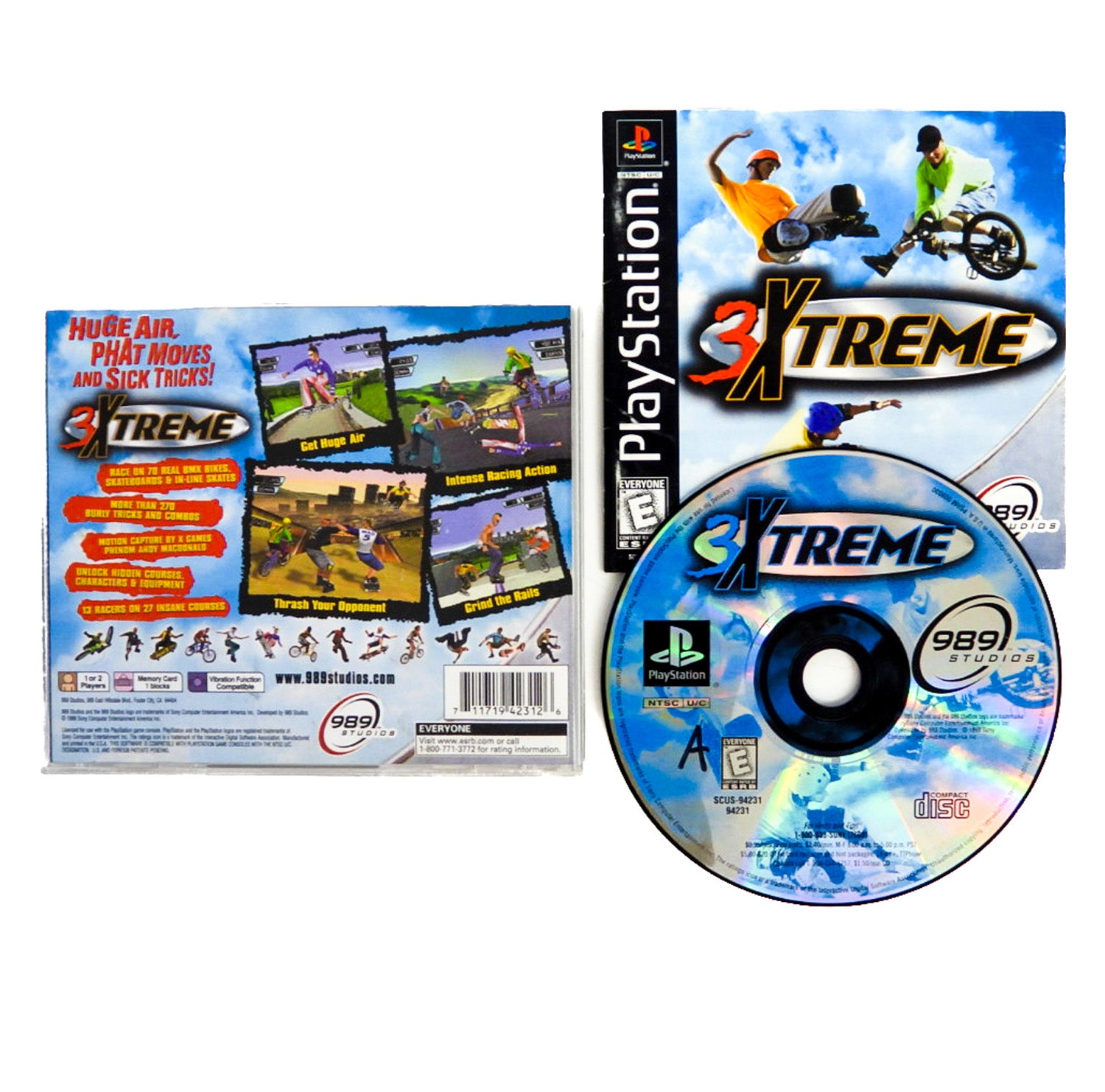 3Xtreme (PlayStation / PS1) – Retro MTL