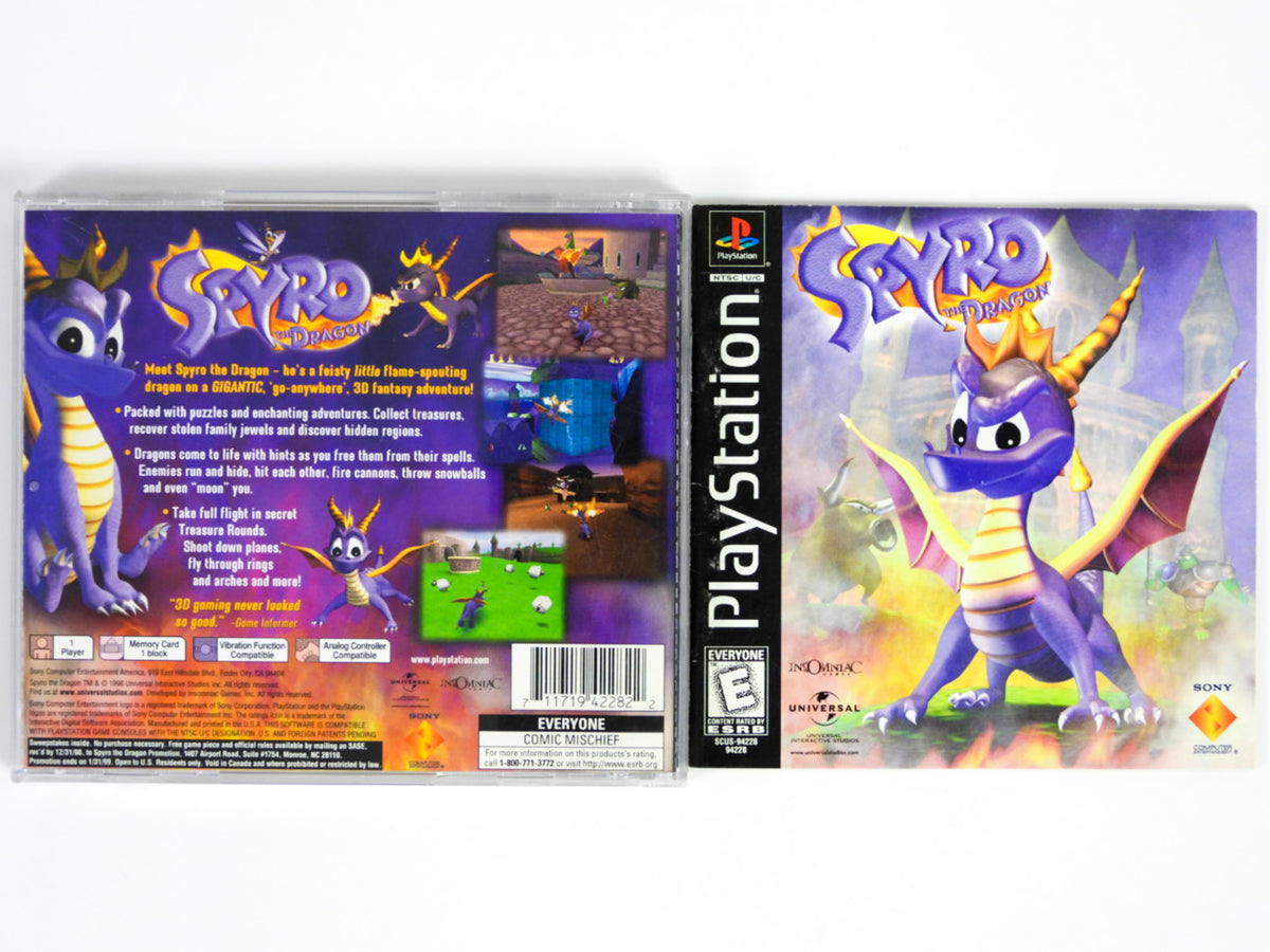Spyro The Dragon (PlayStation / PS1) – Retro MTL