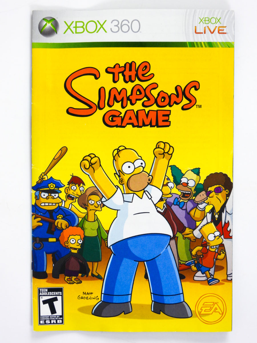 The Simpsons Game (Xbox 360) – RetroMTL