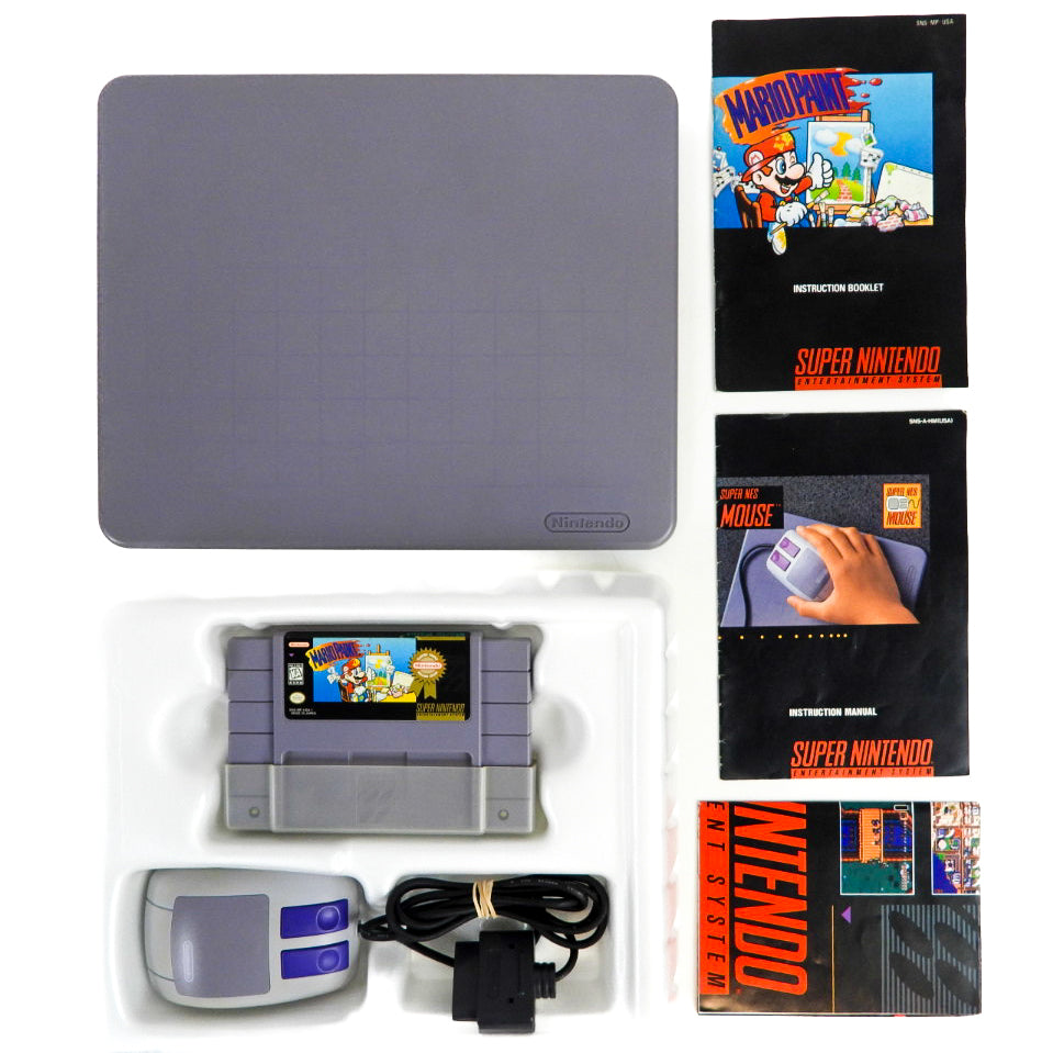 Mario Paint [Player's Choice] (Super Nintendo / SNES) – Retro MTL