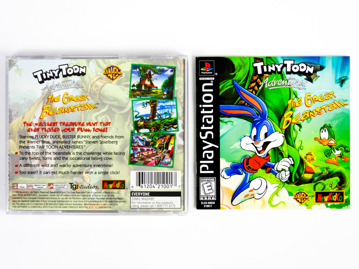 Tiny Toon Adventures The Great Beanstalk (PlayStation / PS1) – Retro MTL
