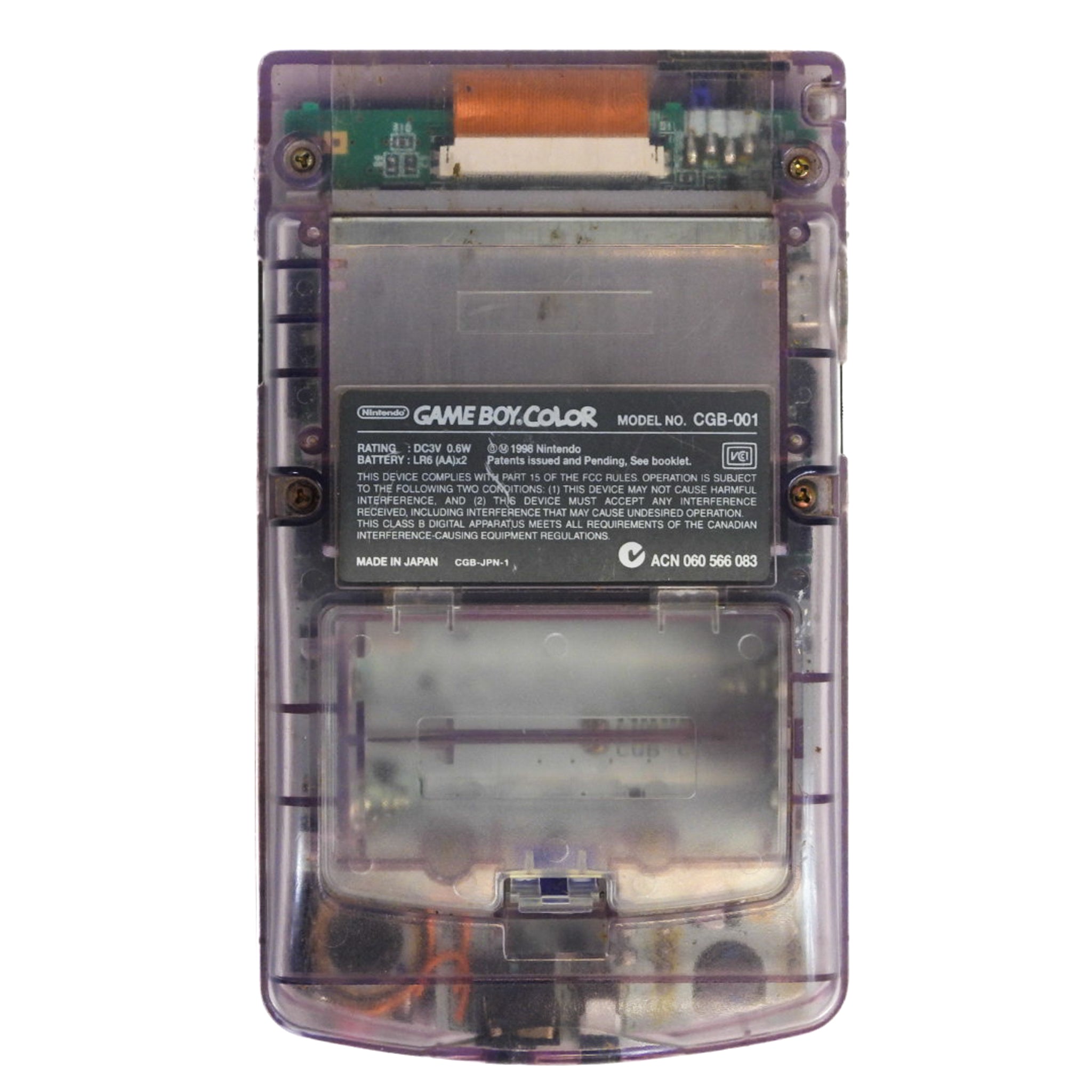 Nintendo Game Boy Color System Atomic Purple [JP Import] (GBC) – RetroMTL