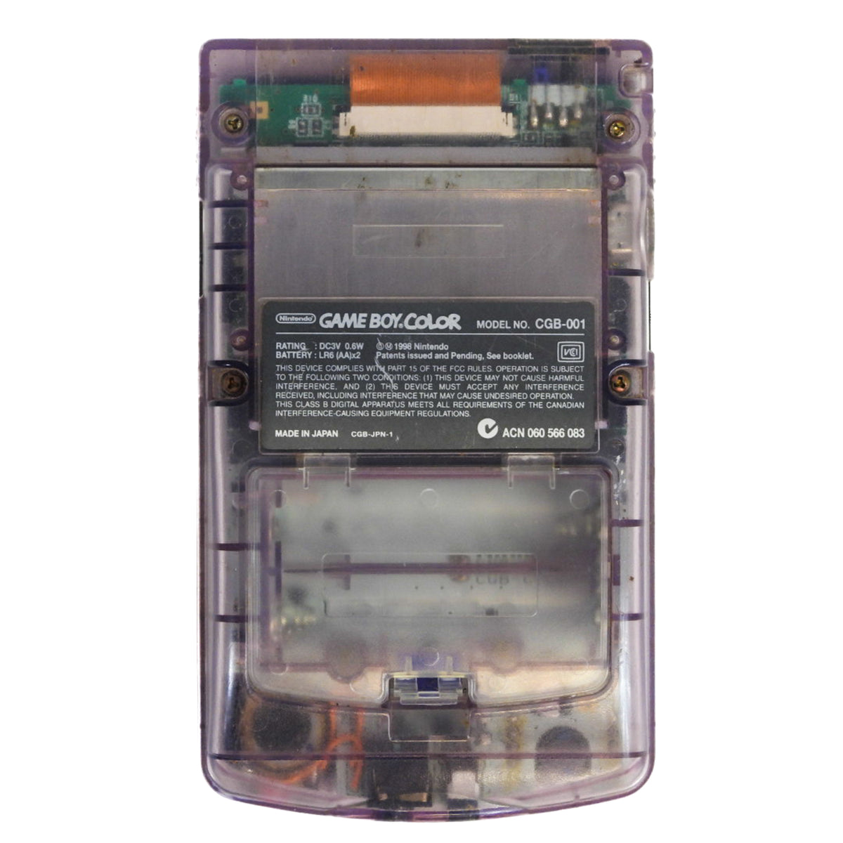 Nintendo Game Boy Color System Atomic Purple [JP Import] (GBC) – RetroMTL