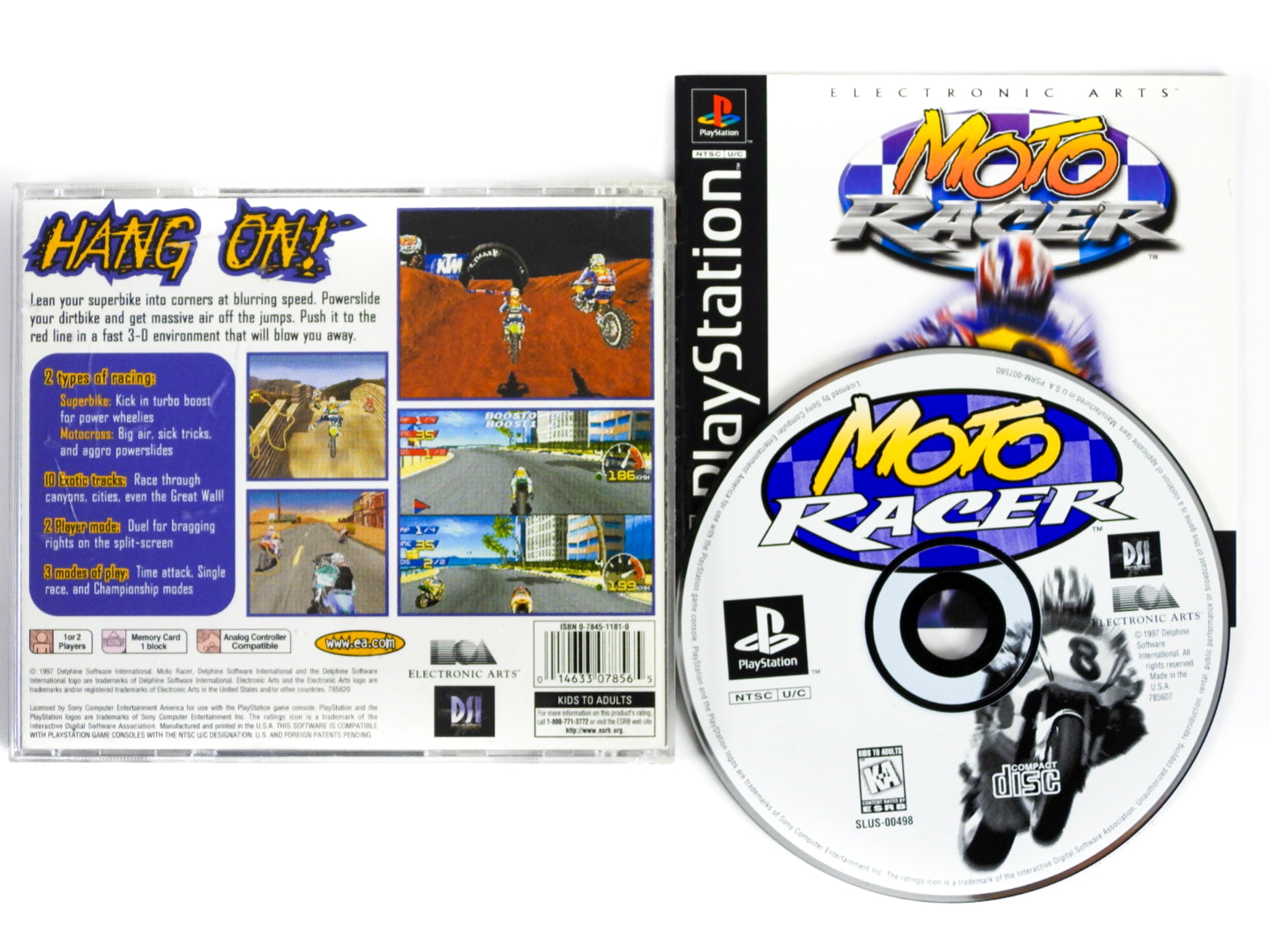 Moto Racer (PlayStation / PS1) – Retro MTL