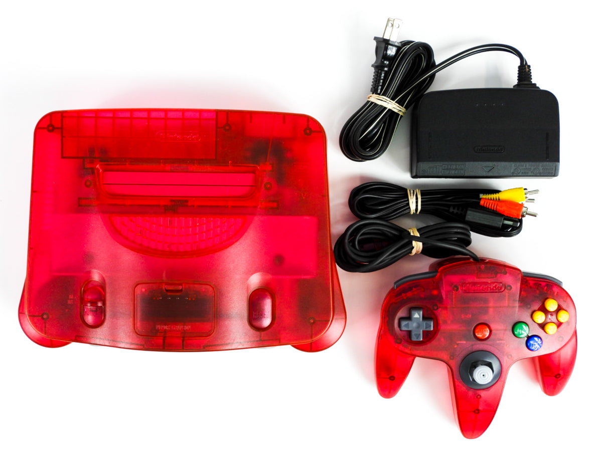 Nintendo 64 System Funtastic Watermelon Red (N64) – Retro MTL