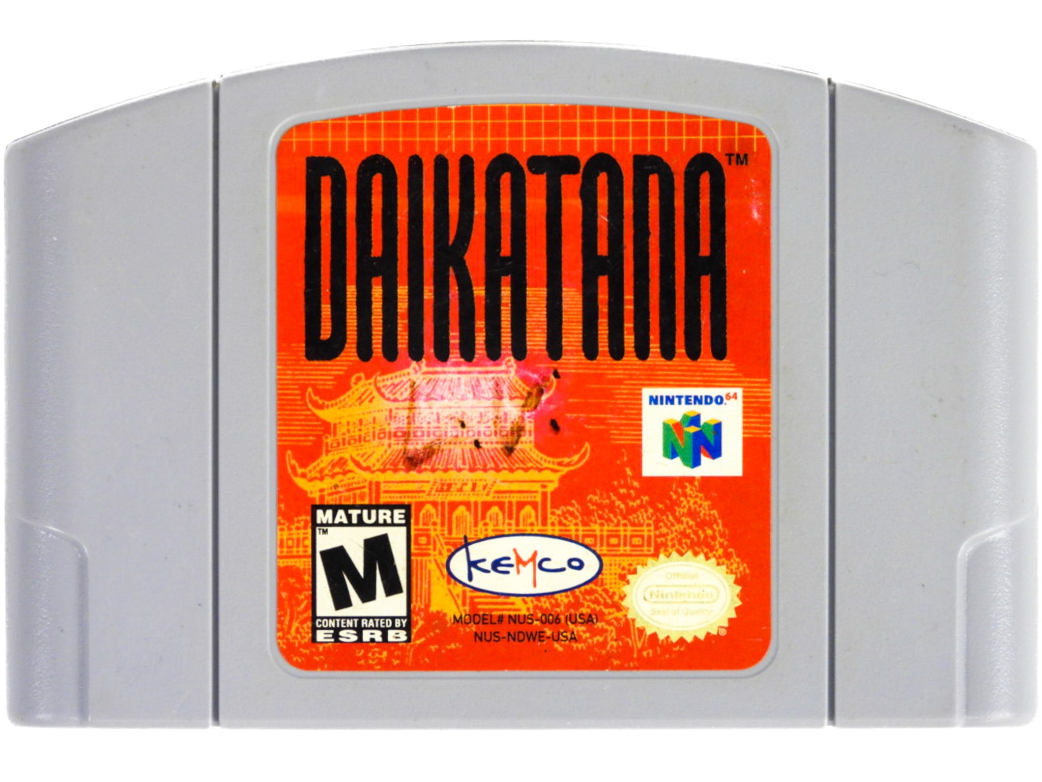 Daikatana (Nintendo 64 / N64) – Retro MTL