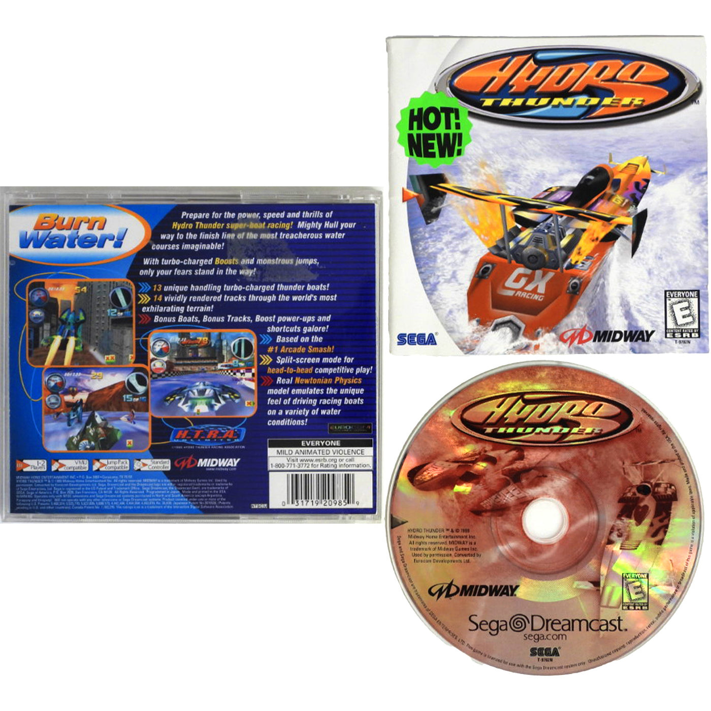 Hydro Thunder [Hot New] (Sega Dreamcast) – Retro MTL