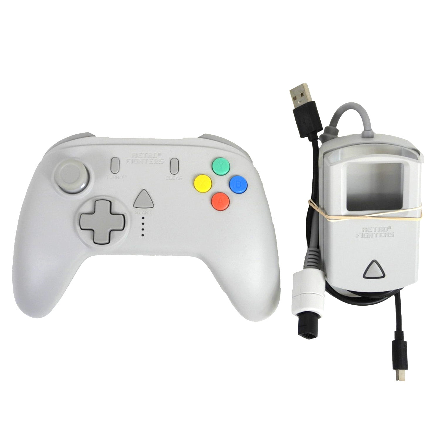 White StrikerDC Wireless Dreamcast Controller [Retro Fighters] (Sega D ...